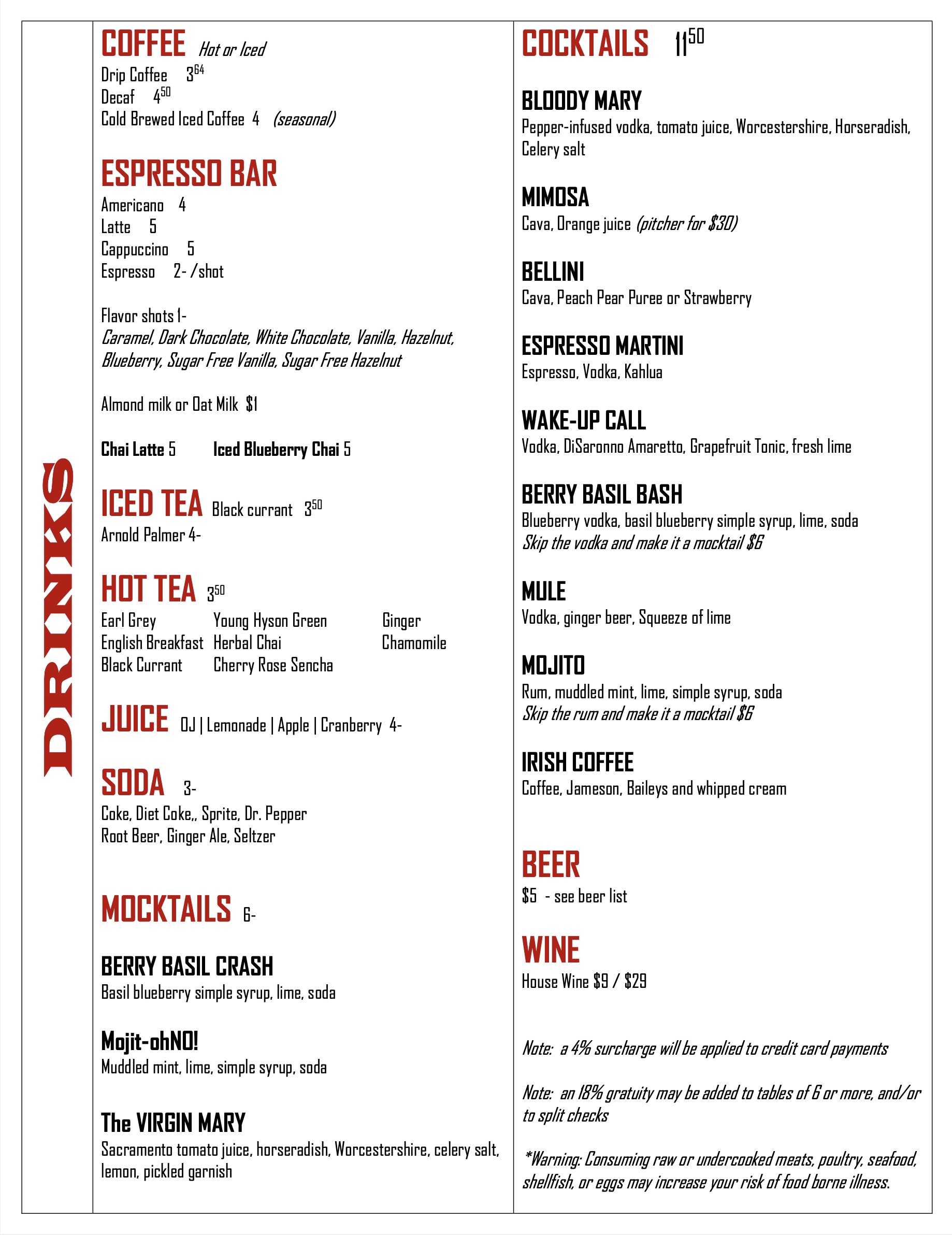 Old Town Red Rooster Café